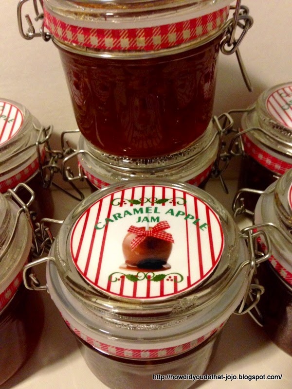 How'd You Do That?: CARAMEL APPLE JAM + LABELS TO PRINT